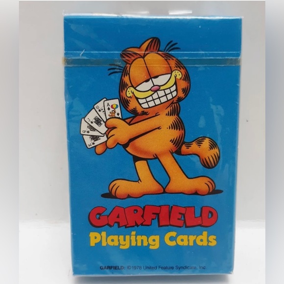 Games | Vintage Garfield Deck Of Cards Playing Cards 1978 | Poshmark